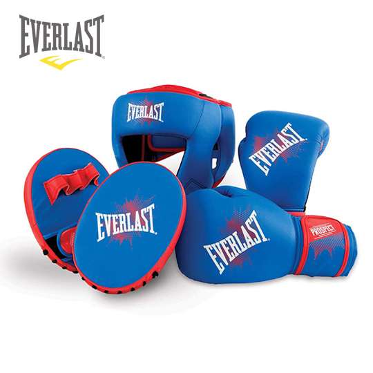 Everlast ชุดอุปกรณ์มวย นวมมวย สำหรับเด็ก เอฟเวอลาส Junior Prospect ...