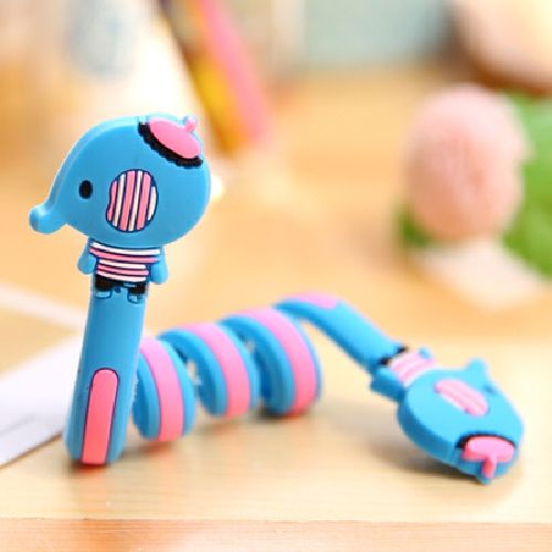 Cartoon Headset Cable Cable Winder Cute Mobile Phone Data Cable Storage ...