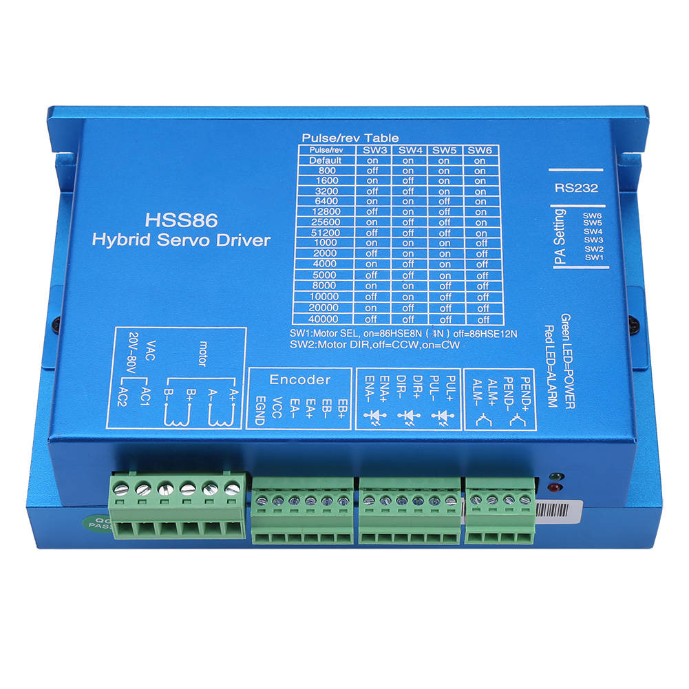 HSS86 Hybrid Servo Driver Stepper Motor Driver HSS86 Driver + NEMA34 Closed-Loop High Speed ...