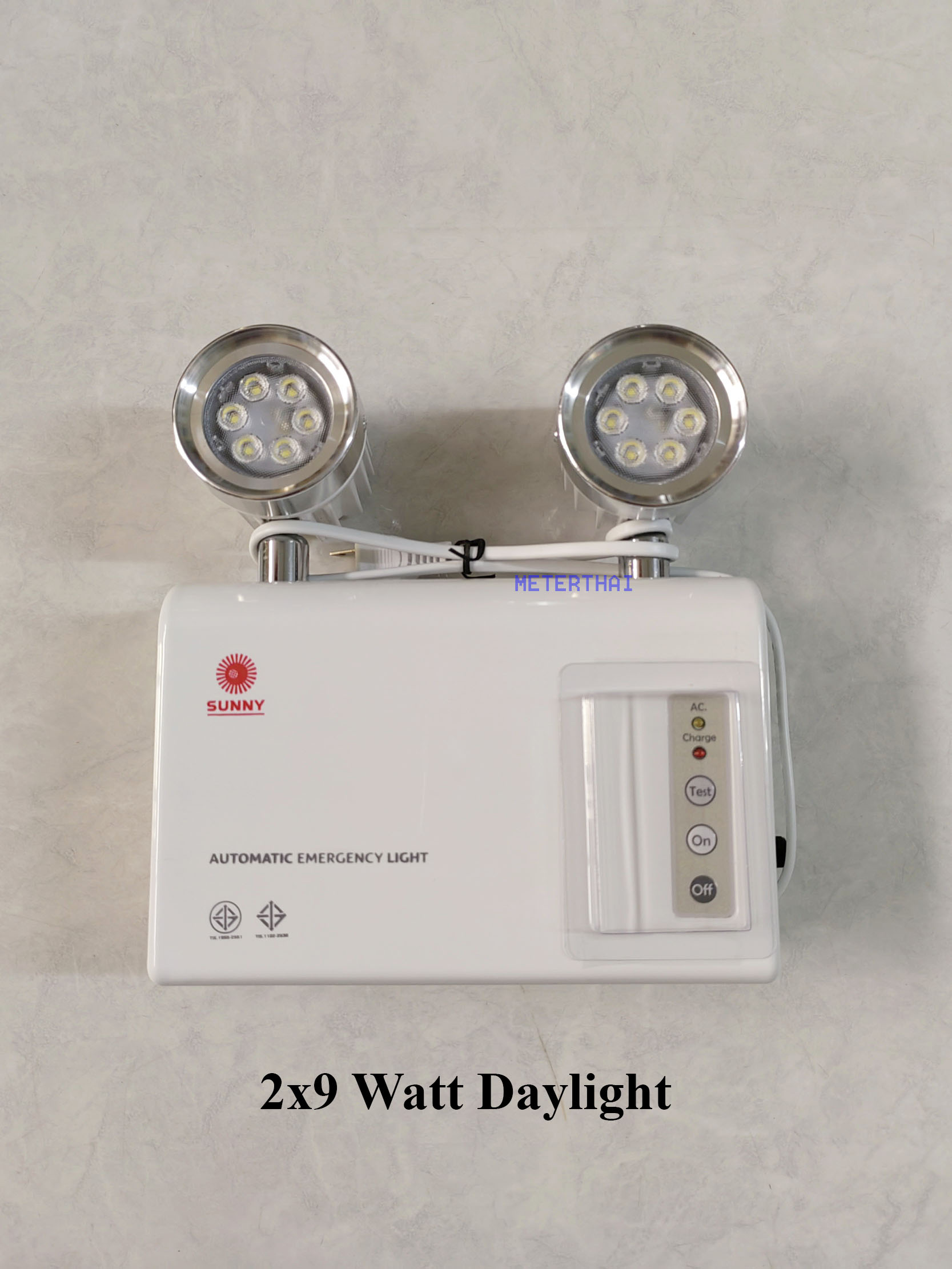 SUNNY ไฟฉุกเฉิน 2x9 วัตต์ LED EMERGENCY LIGHT | Lazada.co.th