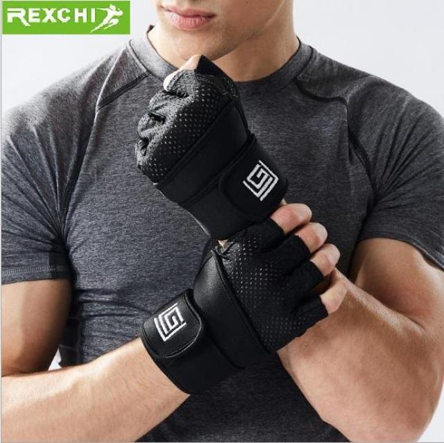 รีวิว REXCHI ถุงมือยกน้ำหนัก ถุงมือฟิตเนส ถุงมือออกกำลังกาย Fitness ...