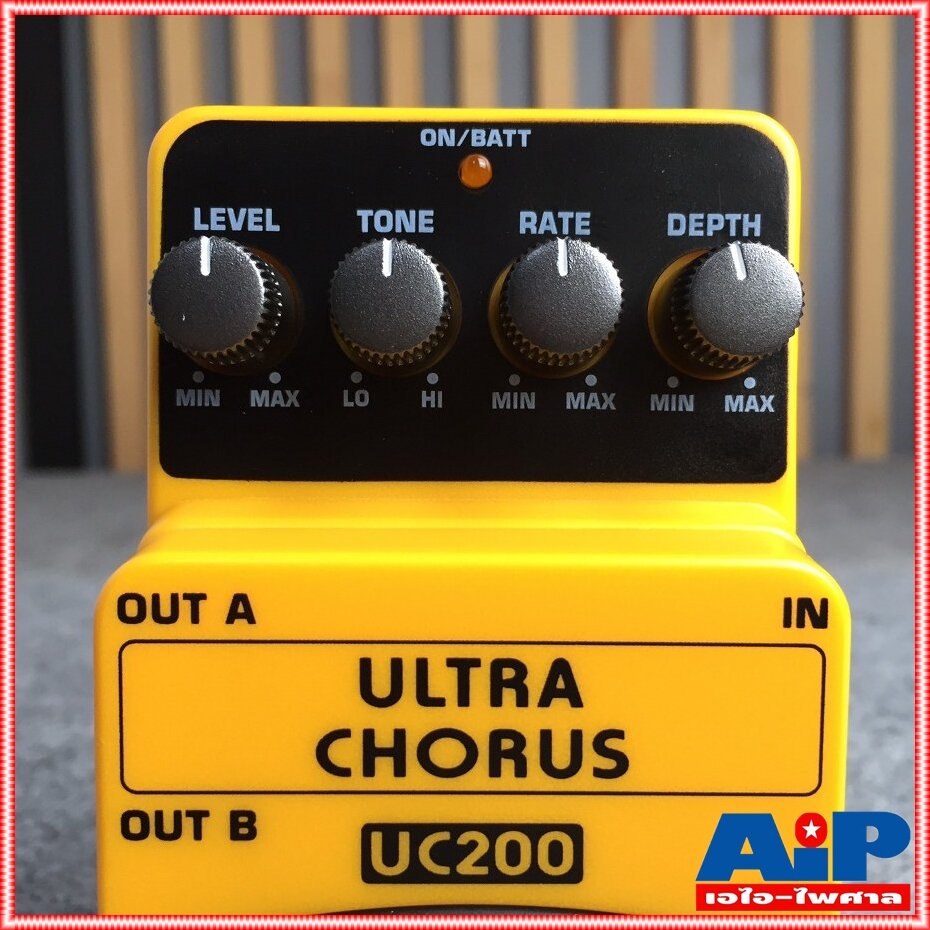 BEHRINGER UC-200 เอฟเฟคกีต้าร์ Ultra Chorus เอฟเฟ็คกีตาร์ที่ให้เสียงแบบ ...