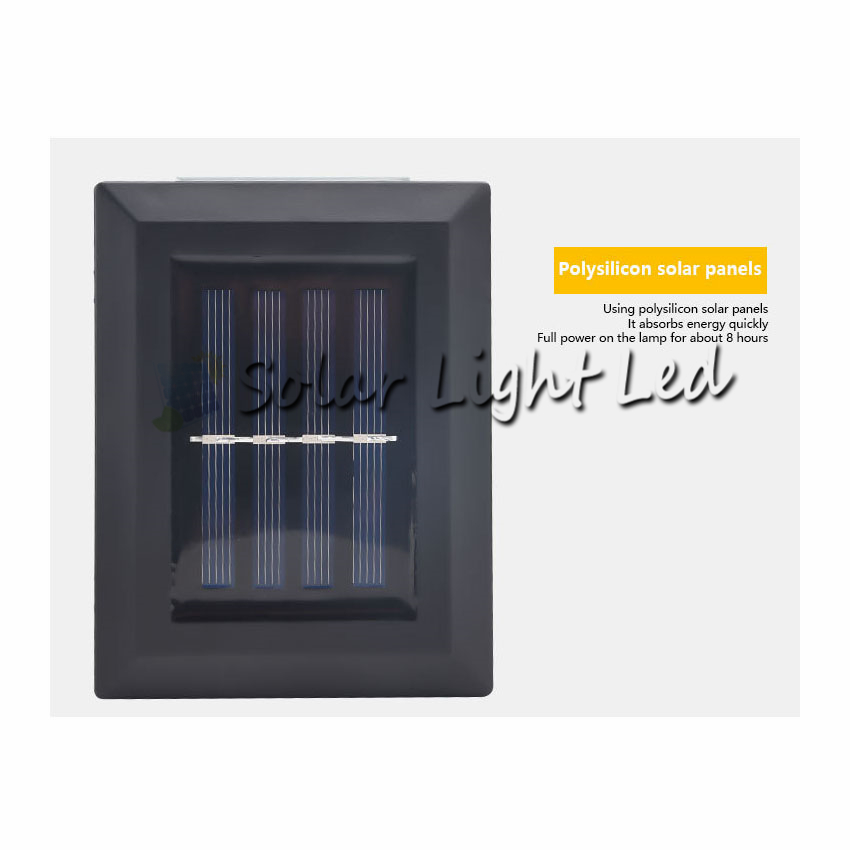 ไฟเหลืองSolar light BD-2LED ติดรั้วบ้าน เพิ่มความสวยงาม - Solar light ...