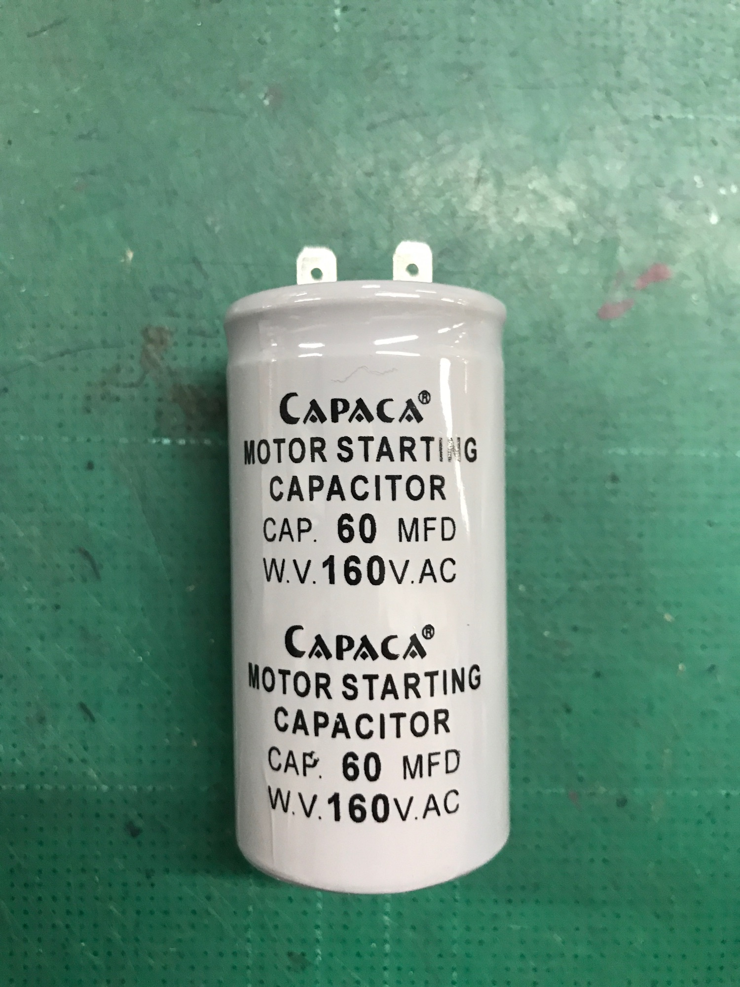 Motor Starting Capacitor 60uf160VAC แคปสตาร์ท คาปาซิเตอร์ สตาร์ท (ของ ...
