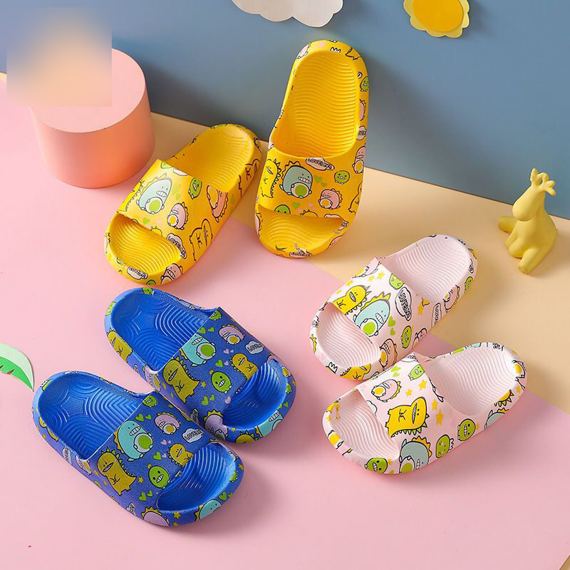 ⭐⭐Children cartoon slippers, soft bottom printed sandals and slippers ...