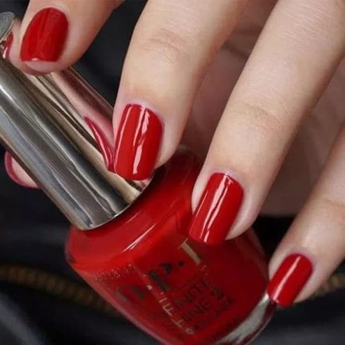 OPI Infinite Shine - Relentless Ruby (IS L10) ยาทาเล็บ โทนแดง Maroon ...