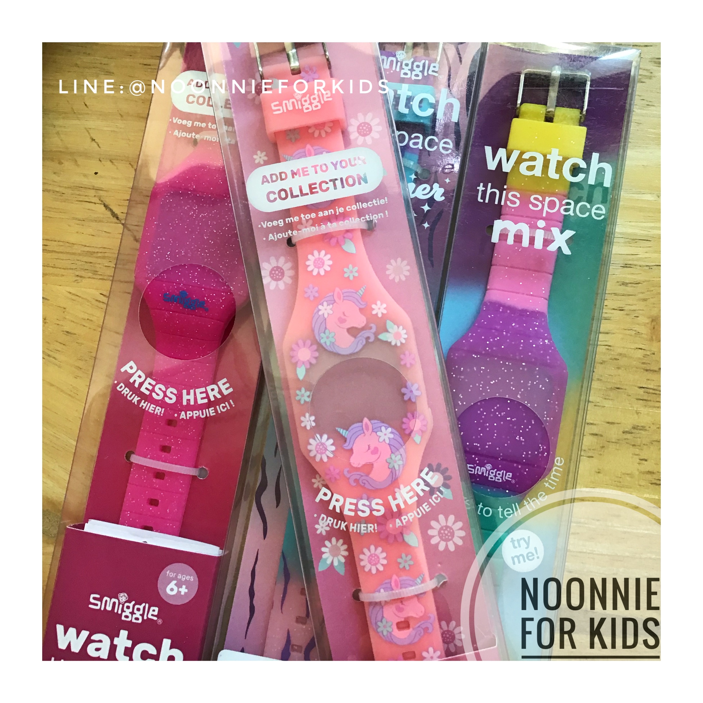 นาฬิกาข้อมือเด็ก Smiggle Watch this Space Watch แบบดิจิตอล ดีไซน์น่ารัก ...