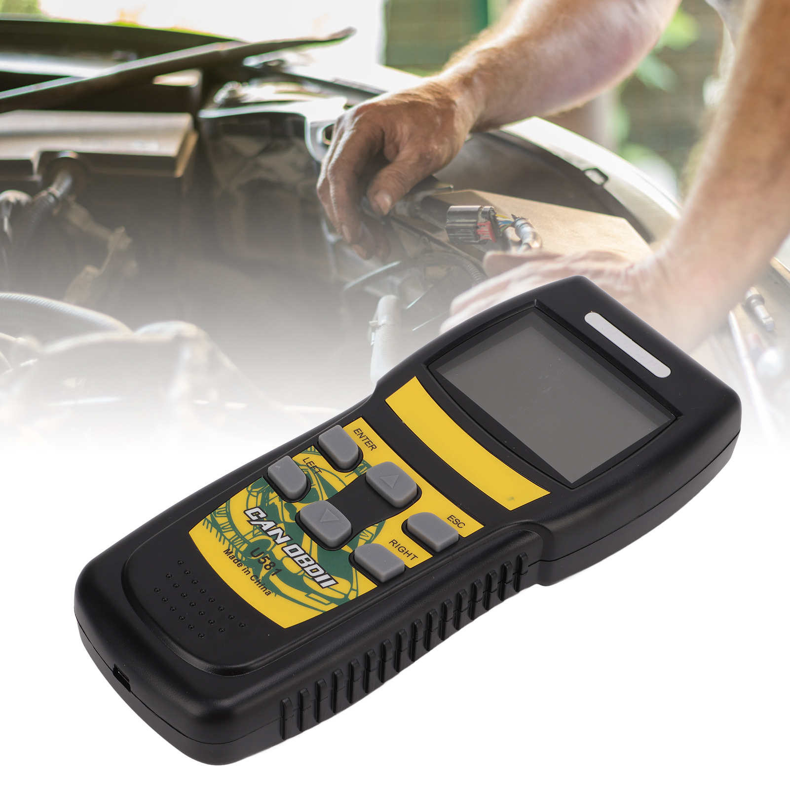 U581 OBD2 เครื่องอ่านรหัสรถยนต์ Auto Diagnostic Scan Tool มัลติฟังก ...