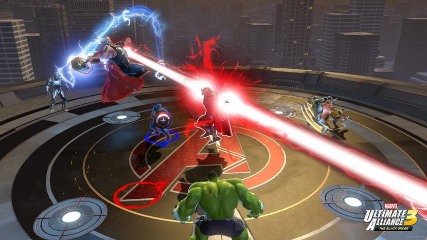 Nintendo Switch Marvel Ultimate Alliance 3 The Black Order แผ่นแท้ มือ1 ...