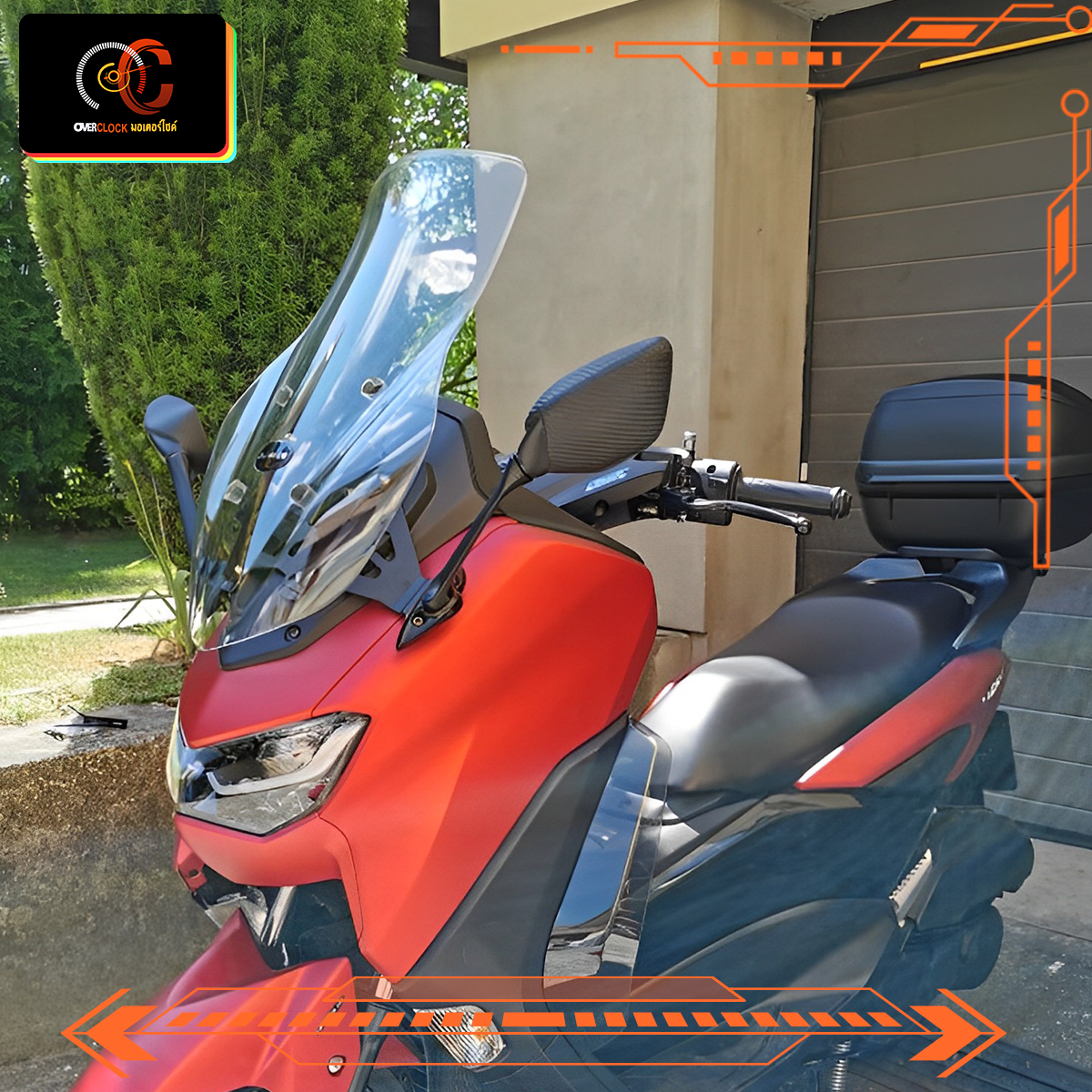 ชิวหน้า NMAX2020 V1 ชิวบังลมหน้า nmax155 windshield yamaha all new nmax ...