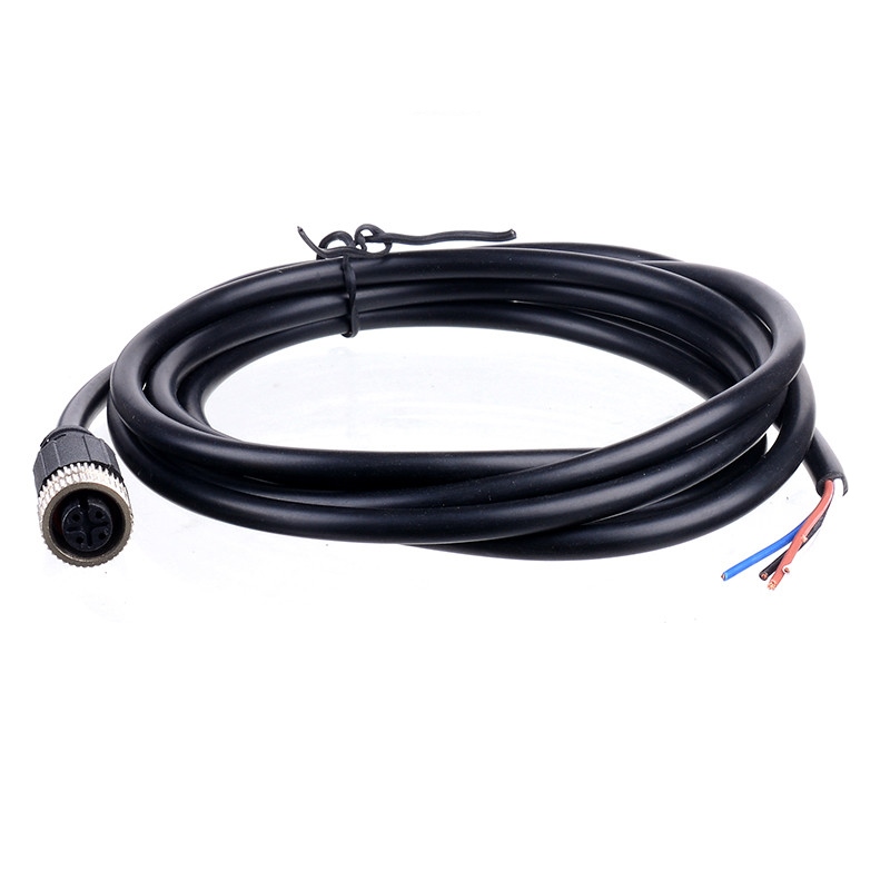 3M Wire Waterproof M12 Connector 4pin 5pin 8pin Straight Bend 12pin ...