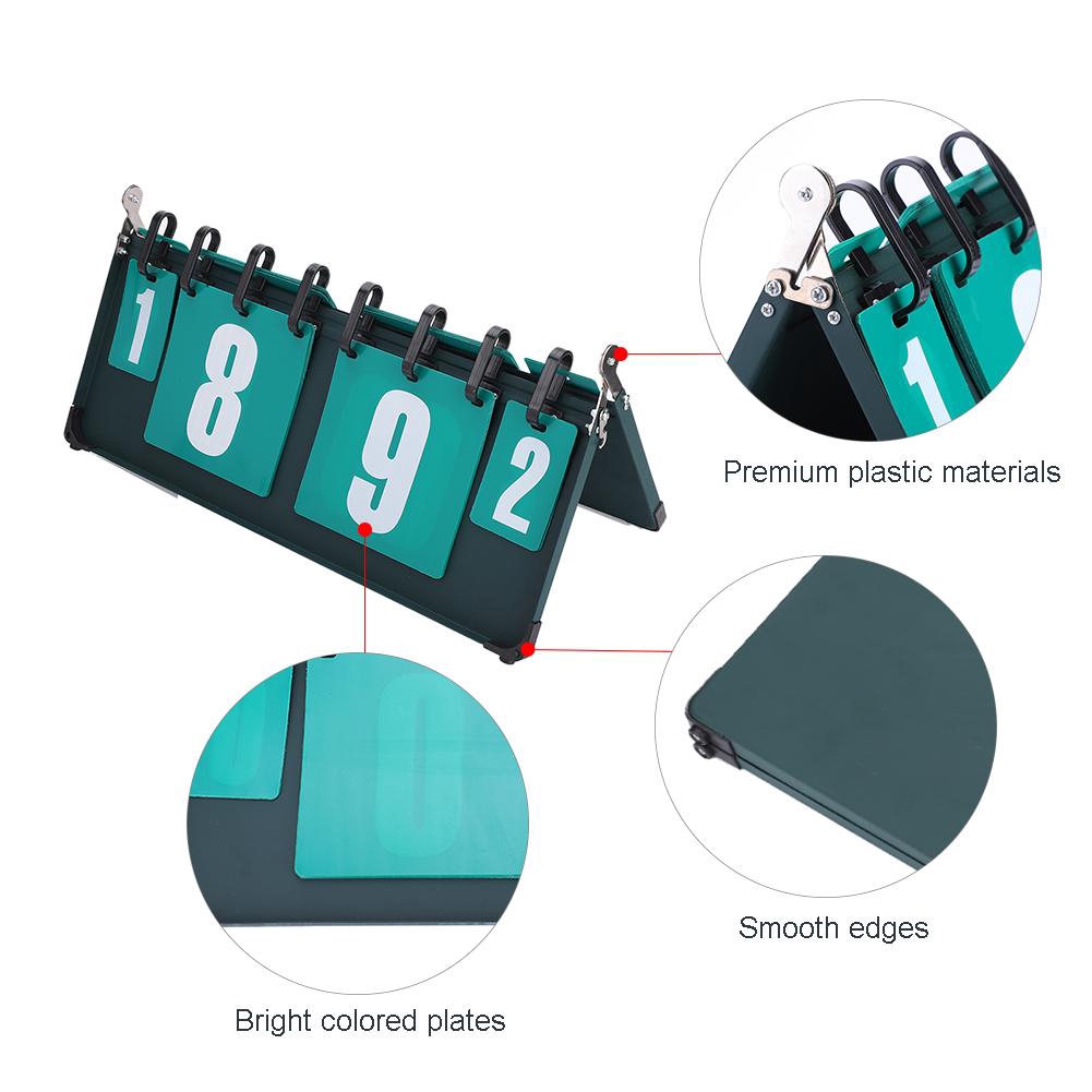 Scoreboard Portable Multi Sports Scorer Basketball Table Tennis Set ...