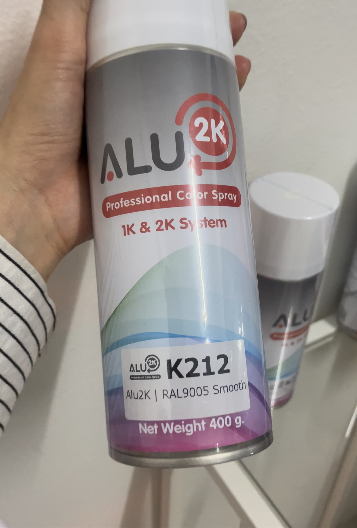 สีสเปร์ยเก็บงานอลูมเนียม Alu2K สำหรับอลูมิเนียม ORM | Lazada.co.th