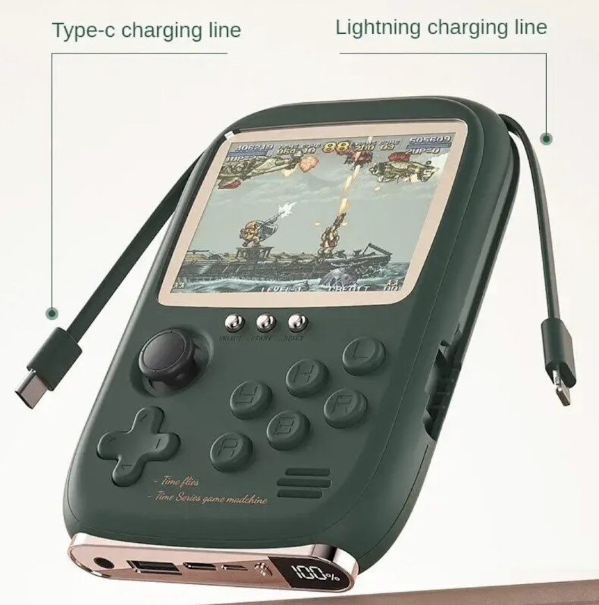 2023 DY19เครื่องเล่นเกมมือถือย้อนยุคเครื่องมินิแบบพกพาแบตสำรองเครื่อง ...