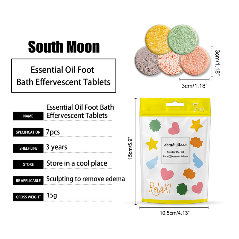 【CW】714 PCS Anti Fungal Peeling Soak Foot Bath Tablets ยาจีนธรรมชาติ ...