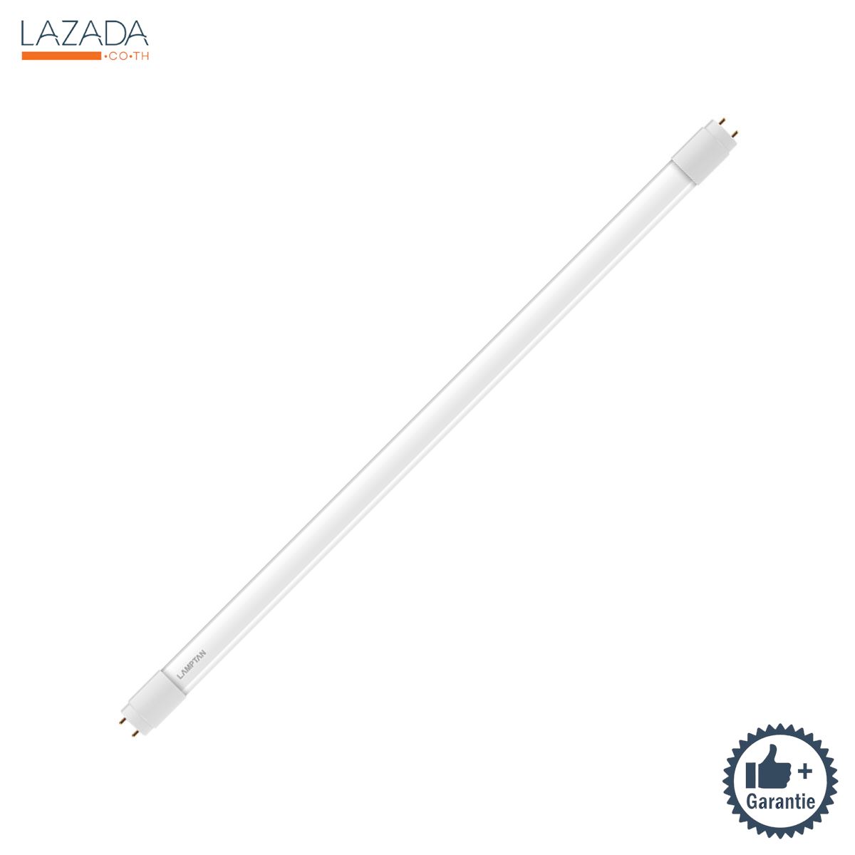 หลอดไฟ LED T8 9 วัตต์ Daylight LAMPTAN รุ่น TUBE LIGHT SENSOR ( ( รับ ...