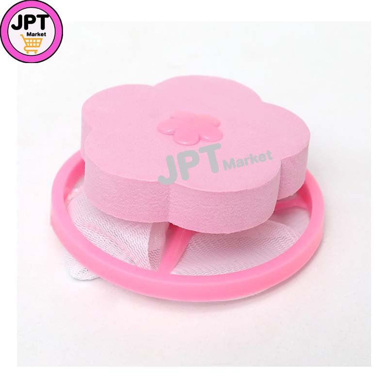 JPT Market ️ถุงกรองสิ่งสกปรกในเครื่องซักผ้า ที่กรองเศษสกปรกในเครื่องซักผ้า ตาข่ายดอกไม้ กรอง ...