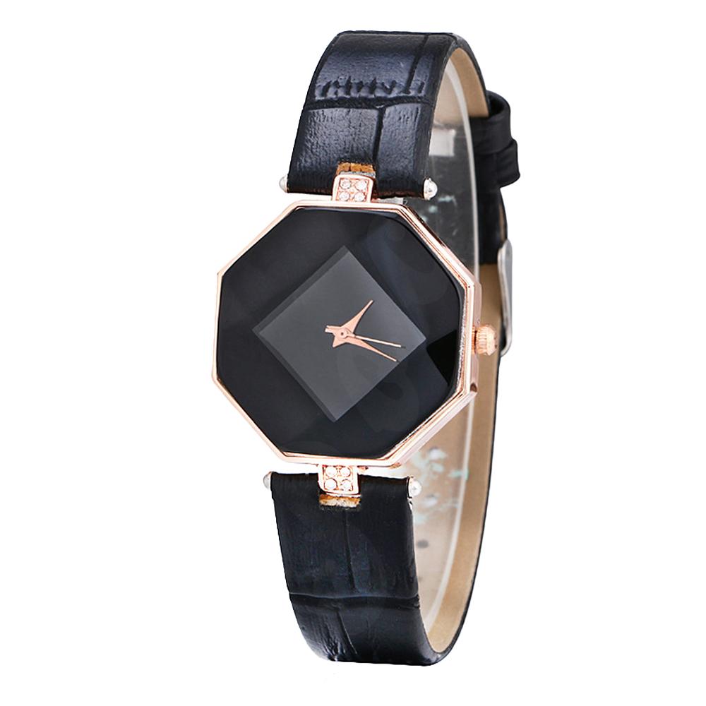 Poca Watch KEZZI Watch นาฬิกาข้อมือแฟชั่นผู้หญิง สายหนังPU หน้าปัดแปด ...