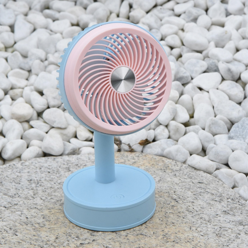topshop7 พัดลมตั้งโต๊ะ พัดลมพก usb พัดลมไร้สาย ปรับความเร็วลมได้ 3 ...