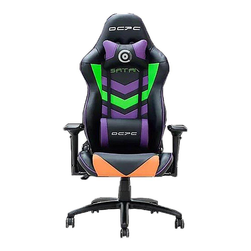 GAMING CHAIR (เก้าอี้เกมมิ่ง) OCPC SATAN SERIES (OC-GC-SAT-VG) (BLACK ...