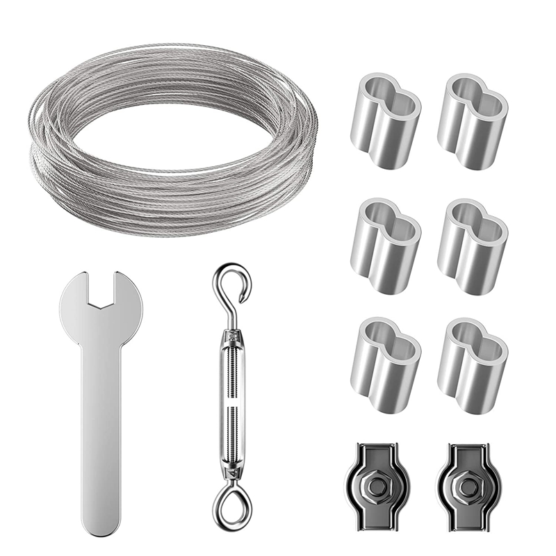 Wire Rope Climbing Aid Wire Rope 304 Stainless Steel Cable, 2Mm ...