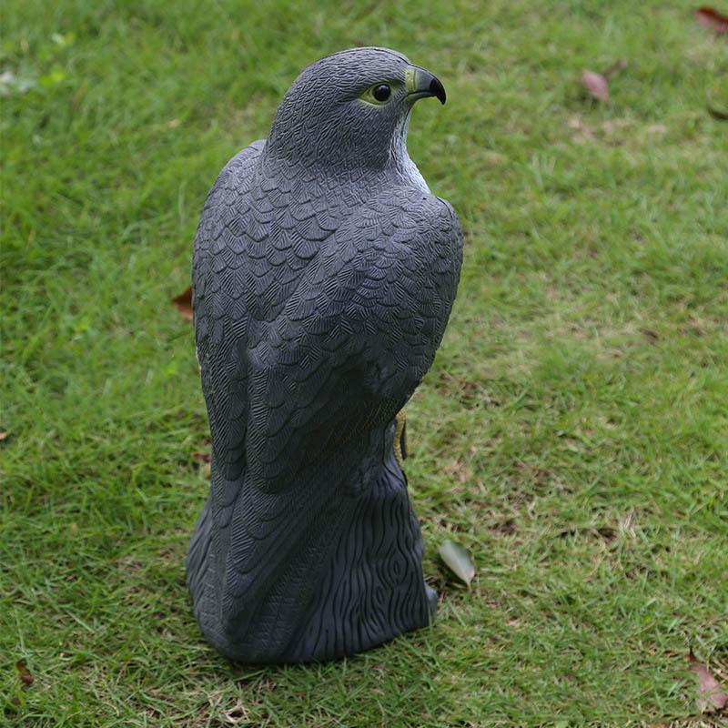 Large Falcon Decoy Bird Deterrant,Lifelike Full Bodied Bird Of Prey ...