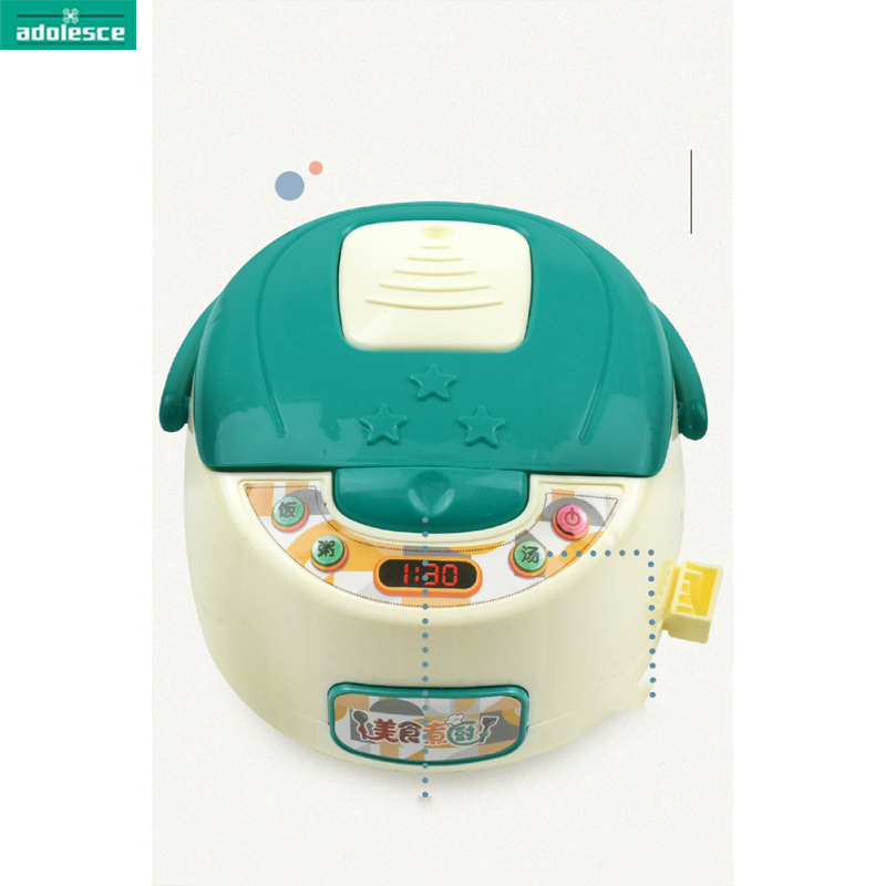AD【ready stock】1 Set Of Children's Kitchen Rice Cooker Toy Play Kitchen ...
