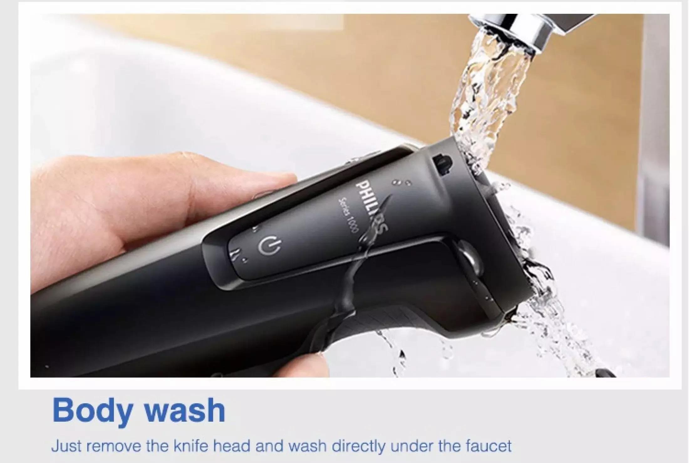 PHILIPS Electric Razor Shaver รุ่น S101004 เครื่องโกนนวดไฟฟ้า (หัวโกน ...