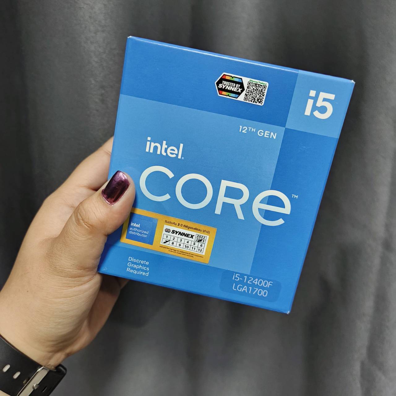 CPU INTEL CORE I5-12400F LGA 1700 - YCIbOg5M - ThaiPick