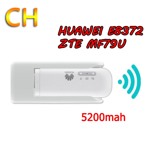 Huawei E8372 แบบพกพา wifi power bank 5200mAh UFI ZTE MF79U Cato power ...