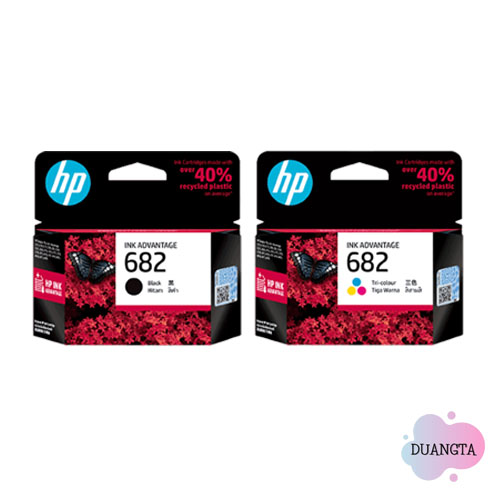 HP 682 Black/ Color Original Ink Advantage Cartridge ของแท้ 100% ...