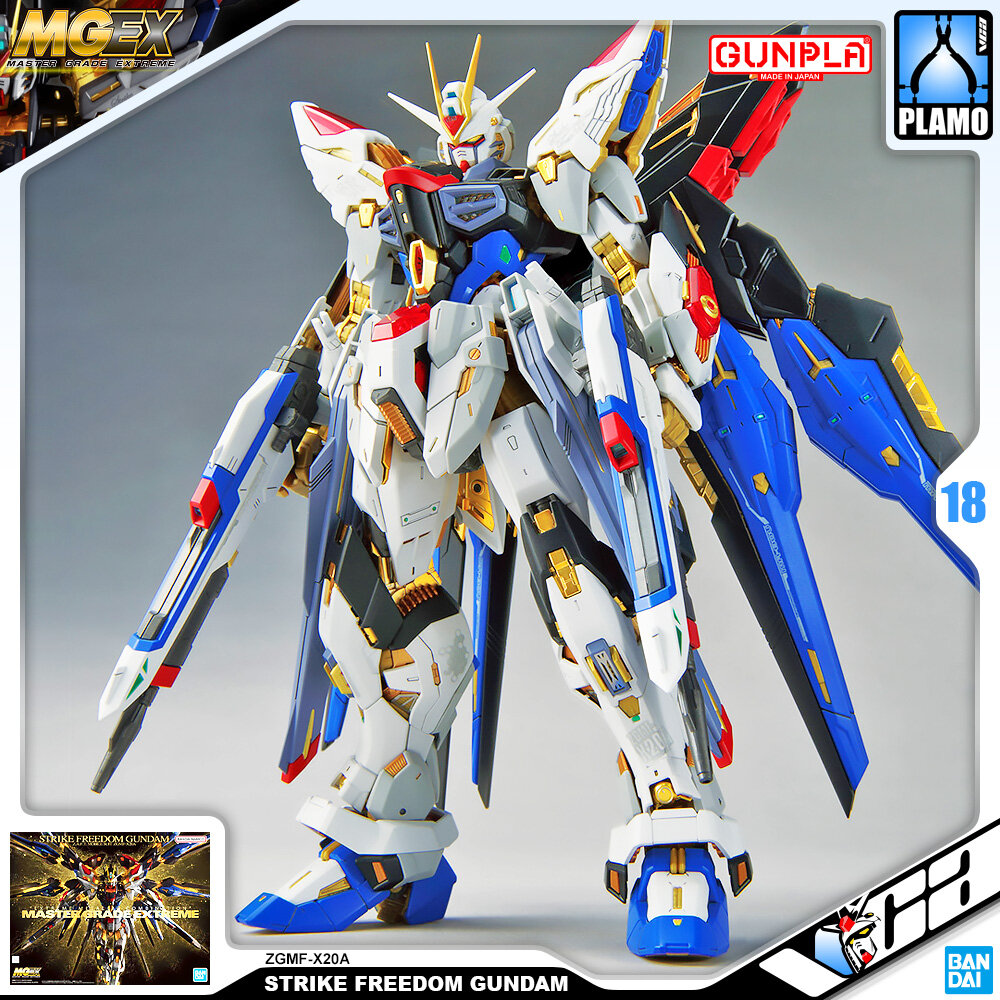 VCA 🔥 BANDAI GUNPLA MASTER GRADE EXTREME MGEX MG 1/100 ZGMF-X20A STRIKE ...