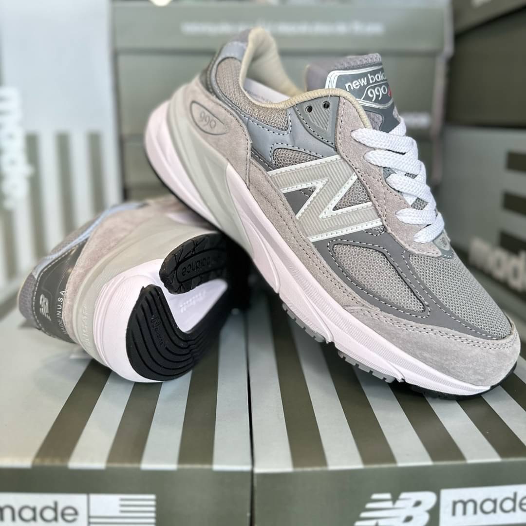 รองเท้าวิ่ง N-B 990V6 มี 4 สี Sz.40-45 พร้อมกล่องครบเซท รองเท้าวิ่งชาย รองเท้าผ้าใบ รองเท้ากีฬา ...