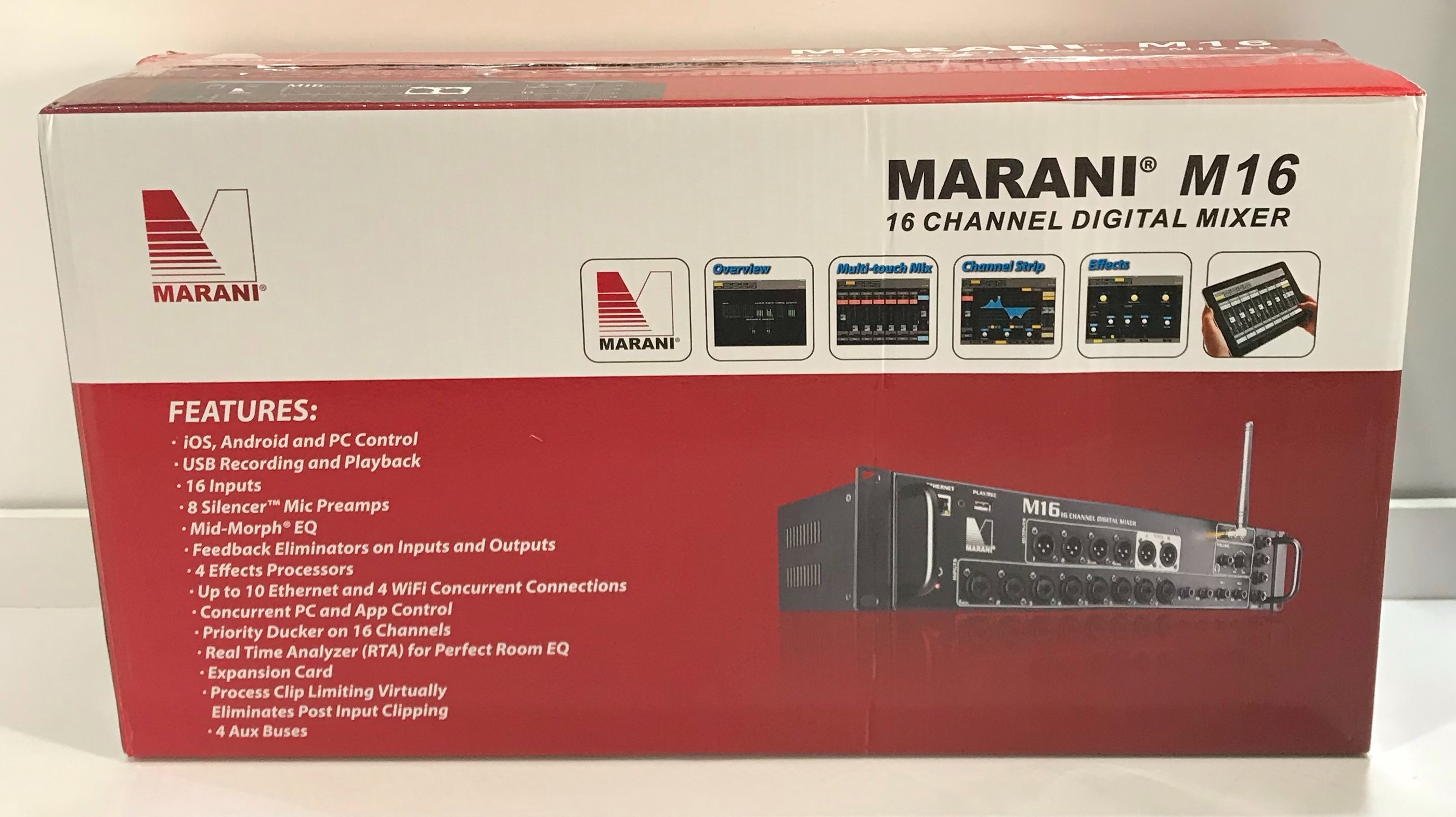 MARANI M16 MIXER สินค้าของแท้100%พร้อมทำพรีเซ็ตเครื่องใช้งานได้เลย ...
