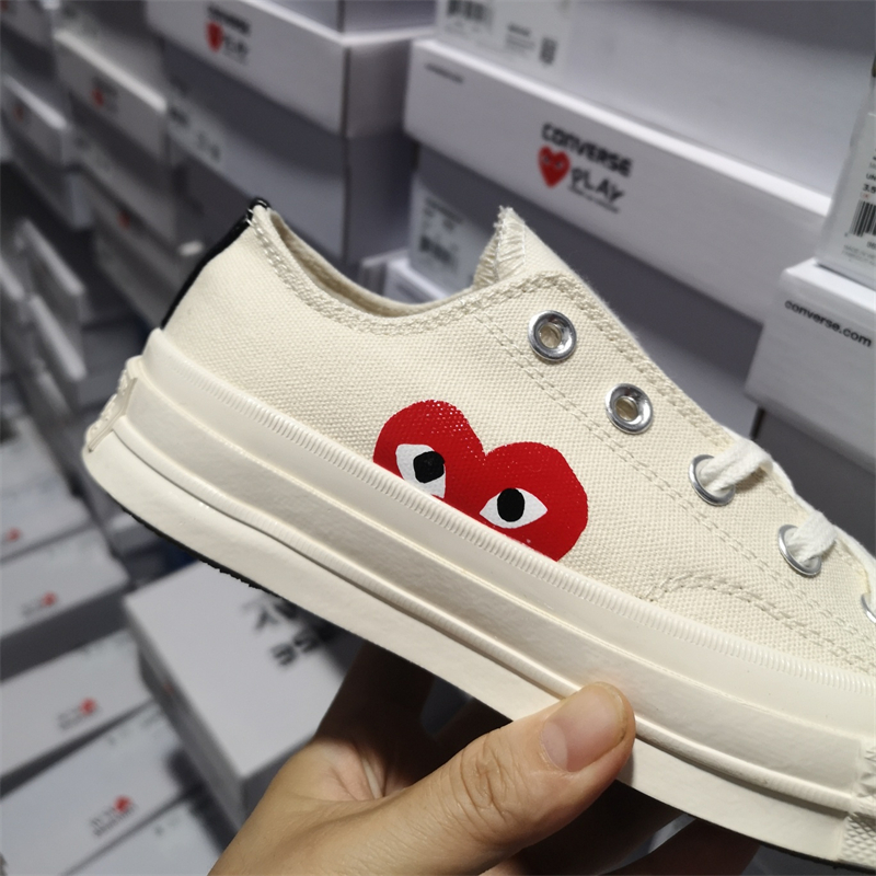 COUNTER IN STOCK CONVERSE 1970S CDG PLAY SPORTS SNEAKERS SHOES 150207C ...