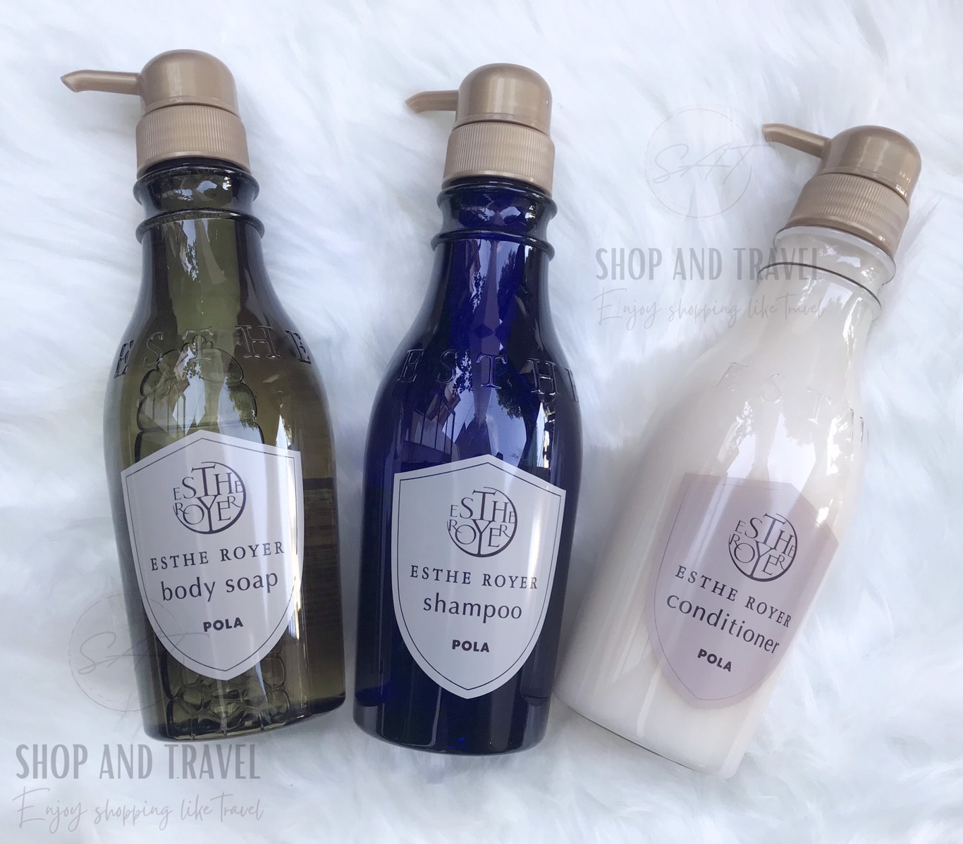 POLAขวดแท้จากญี่ปุ่น400mlแชมพู ครีมนวด สบู่พร้อมส่งShampoo POLA ESTHE ROYER ส่งตรงจากญี่ปุ่นสดๆ ...