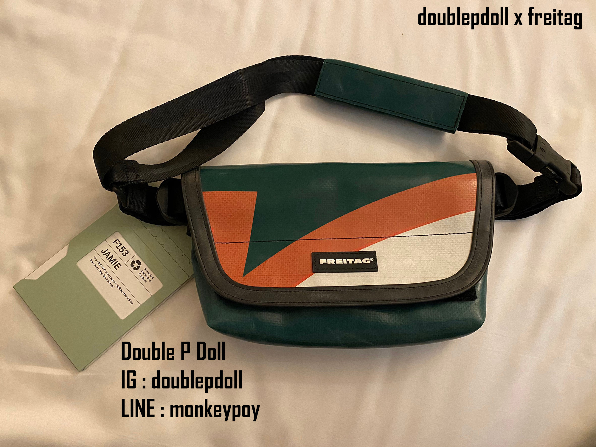 [SOLD OUT] กระเป๋า FREITAG F153 JAMIE มือ 1 จาก MILAN - doublepdoll ...