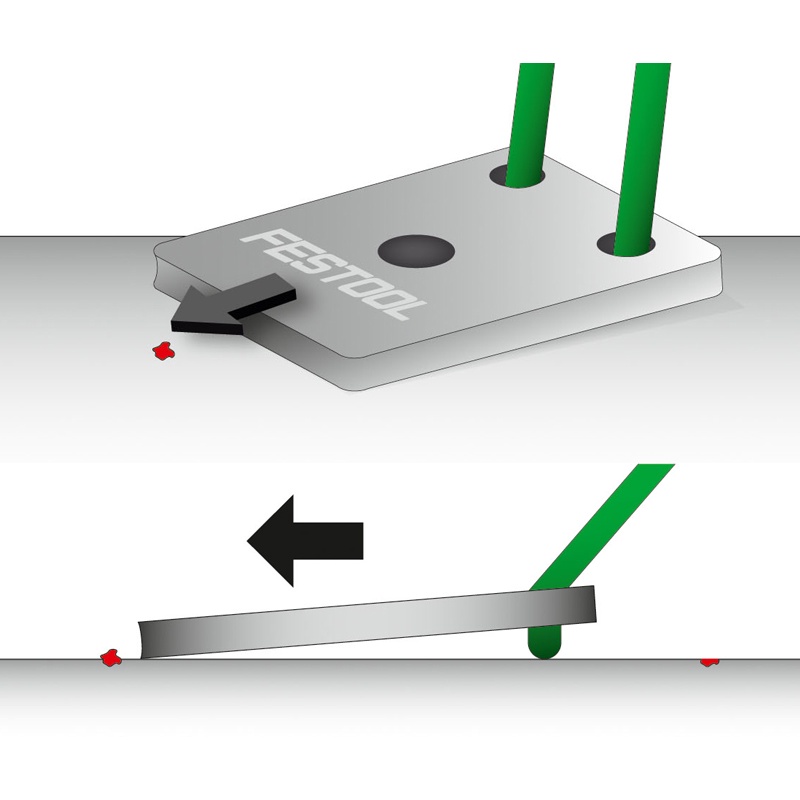 Festool Sport Repair Scraper ตัดคราบละอองสี และคราบอื่นๆ ที่อยู่เหนือ ...