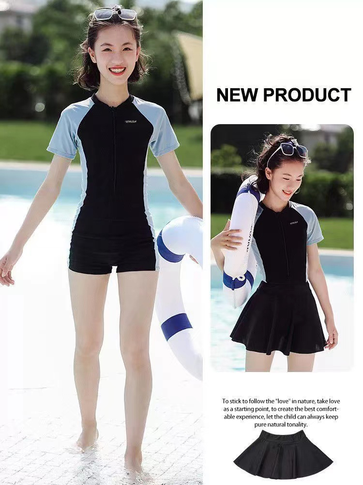 ชุดว่ายน้ำวันพีชสำหรับเด็กพร้อมแผ่นรองหน้าอกผ้าฝ้าย0077 - clear stream ...
