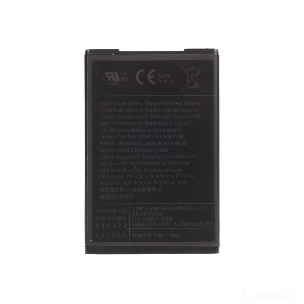 Lemonda Assembly 2000mAh 3.7V Battery for Blackberry Bold 9000 9700 ...