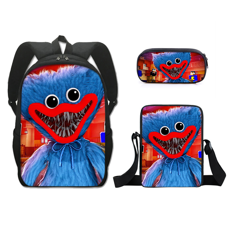 2022 New Kids Students Huggy Wuggy Poppy Playtime Game 3-Piece Set ...