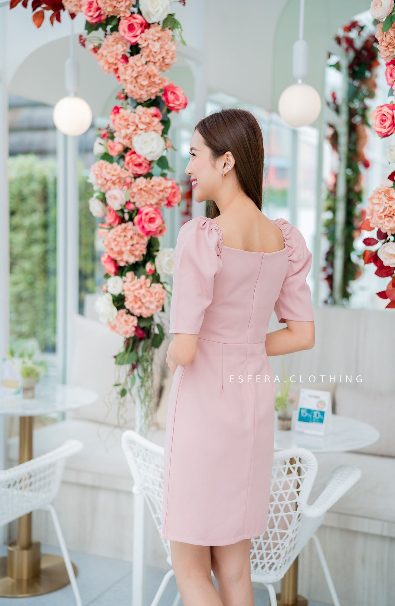 เดรสออกงาน เดรสทำงาน DR037-1 Herria Anna Dress - ESFERA - ThaiPick