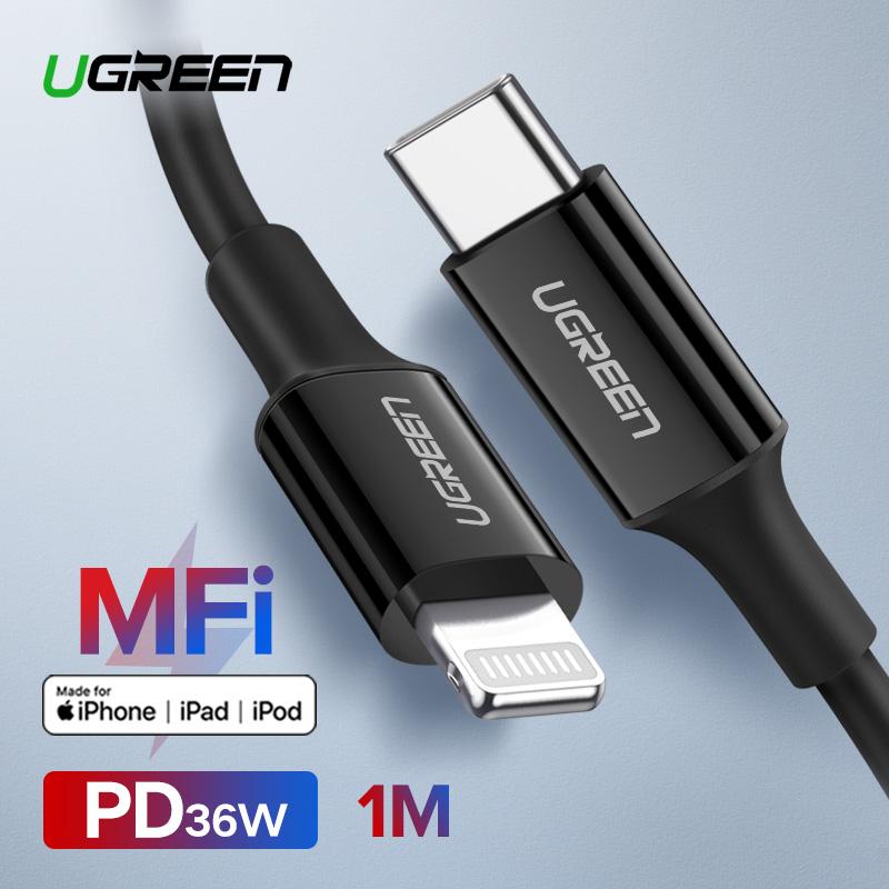【Certified by Apple】 UGREEN 36W PD สายชาร์จ USB TypeC ชาร์จเร็วชาร์จ ...