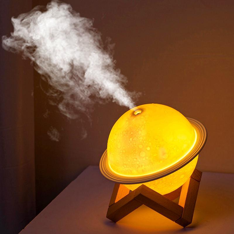 2021 ใหม่ Moon Light humidifier USBLED ไฟกลางคืนแบบชาร์จไฟได้ห้องนอน ...