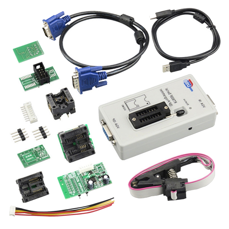 Rt809f Lcd High Speed Isp Usb Programmer Kit Bios Burner Intelligent