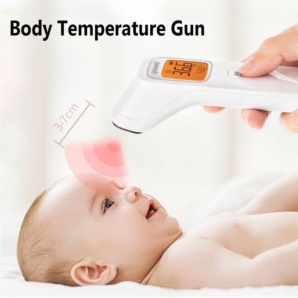 Forehead Non Contact Infrared Baby Thermometer LCD Body Temperature ...