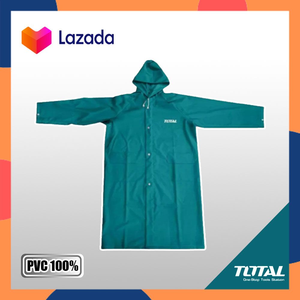 Total เสื้อกันฝน PVC 100% Rain Coat รุ่น THTRCO31 - Lee Smart Home ...