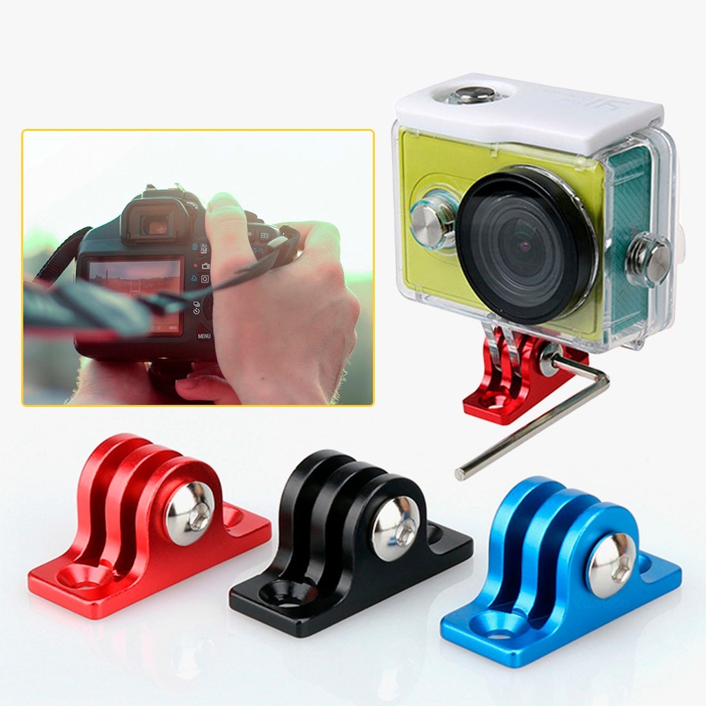 CNC Aluminum Flat Adapter Mount + Screw + Wrench ชุดต่ออลูมิเนียม แบบ ...