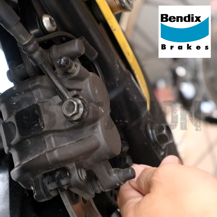 Bendix ผ้าเบรคมอเตอร์ไซค์ Bendix MD15 ดิสเบรคหน้า รุ่น Sonic / Spacy ...