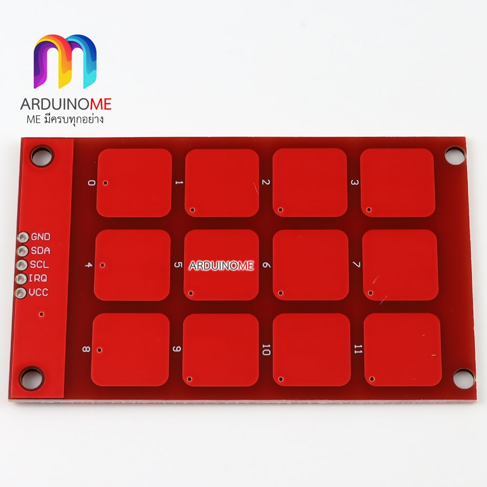 CJMCU-122 MPR121 Capacitive Touch Keypad Module - ArduinoME - ThaiPick